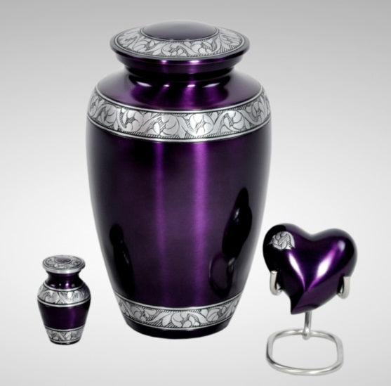 Mulberry Alloy Cremation Urn, Alloy Urns | Divinity Urns