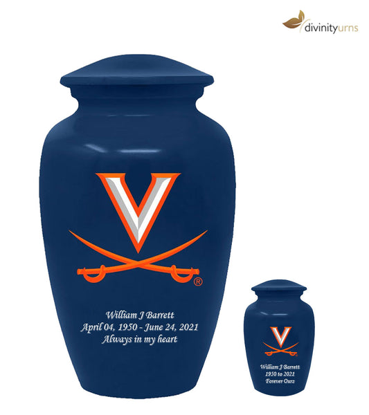 Virginia University Cavaliers Memorial Cremation Urn – Divinity Urns